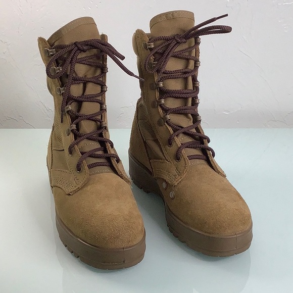 U.S. Army | Shoes | Military Authentic Hot Weather Combat Boot Coyote ...
